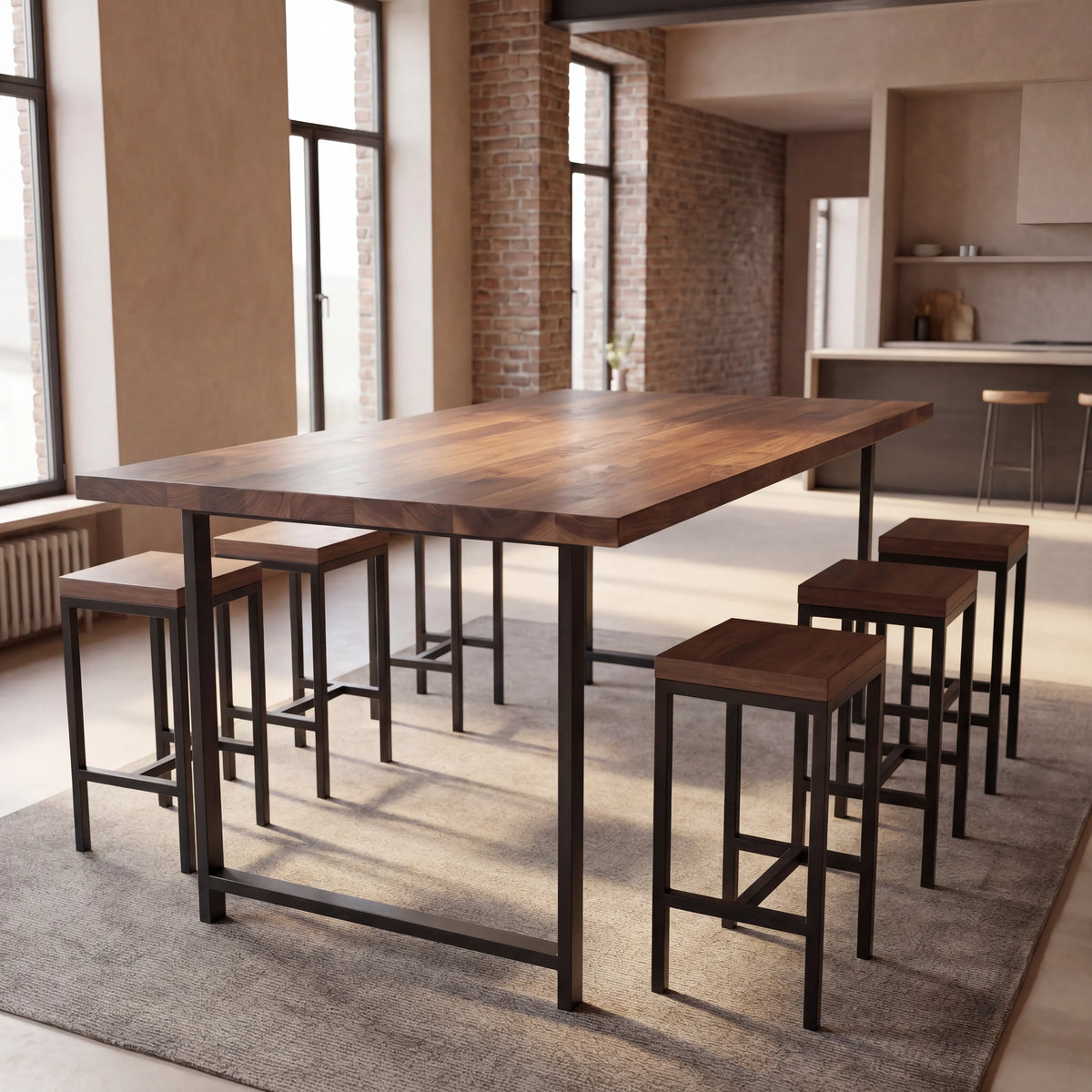 High Top Tables — Custom Walnut & White Oak | Artisan Born
