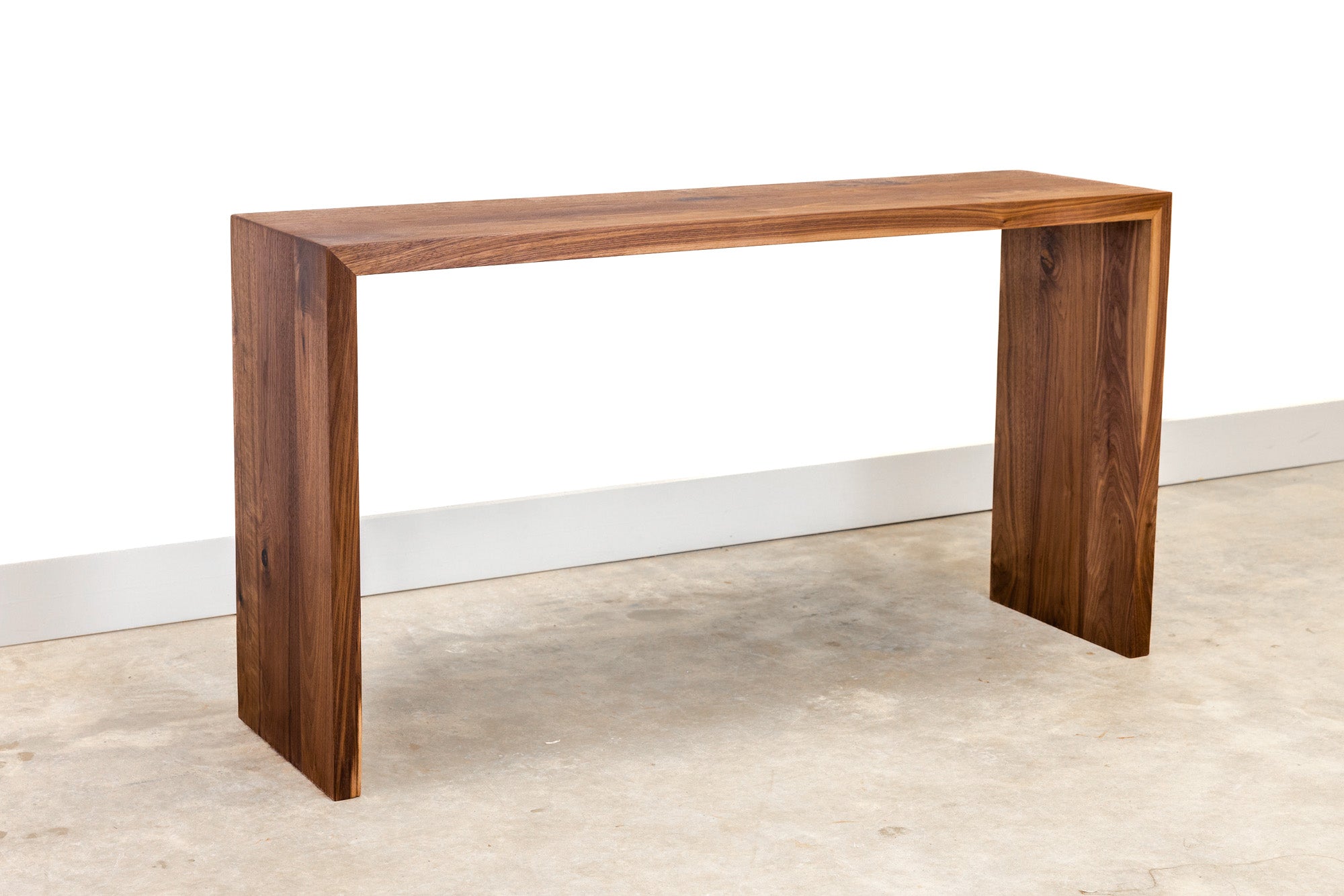 Modern Waterfall Console Table– Artisan Born
