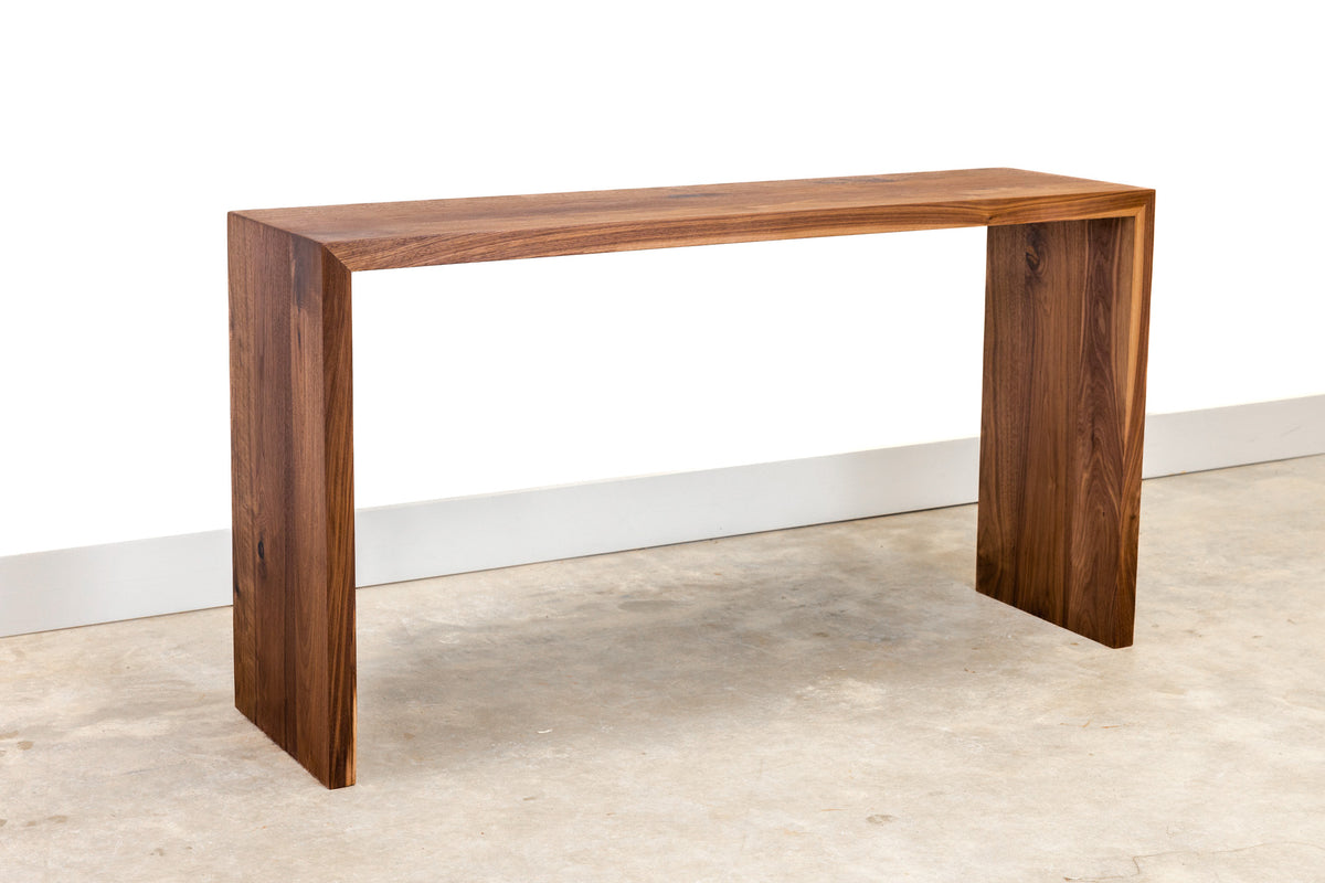 Modern Waterfall Console Table– Artisan Born