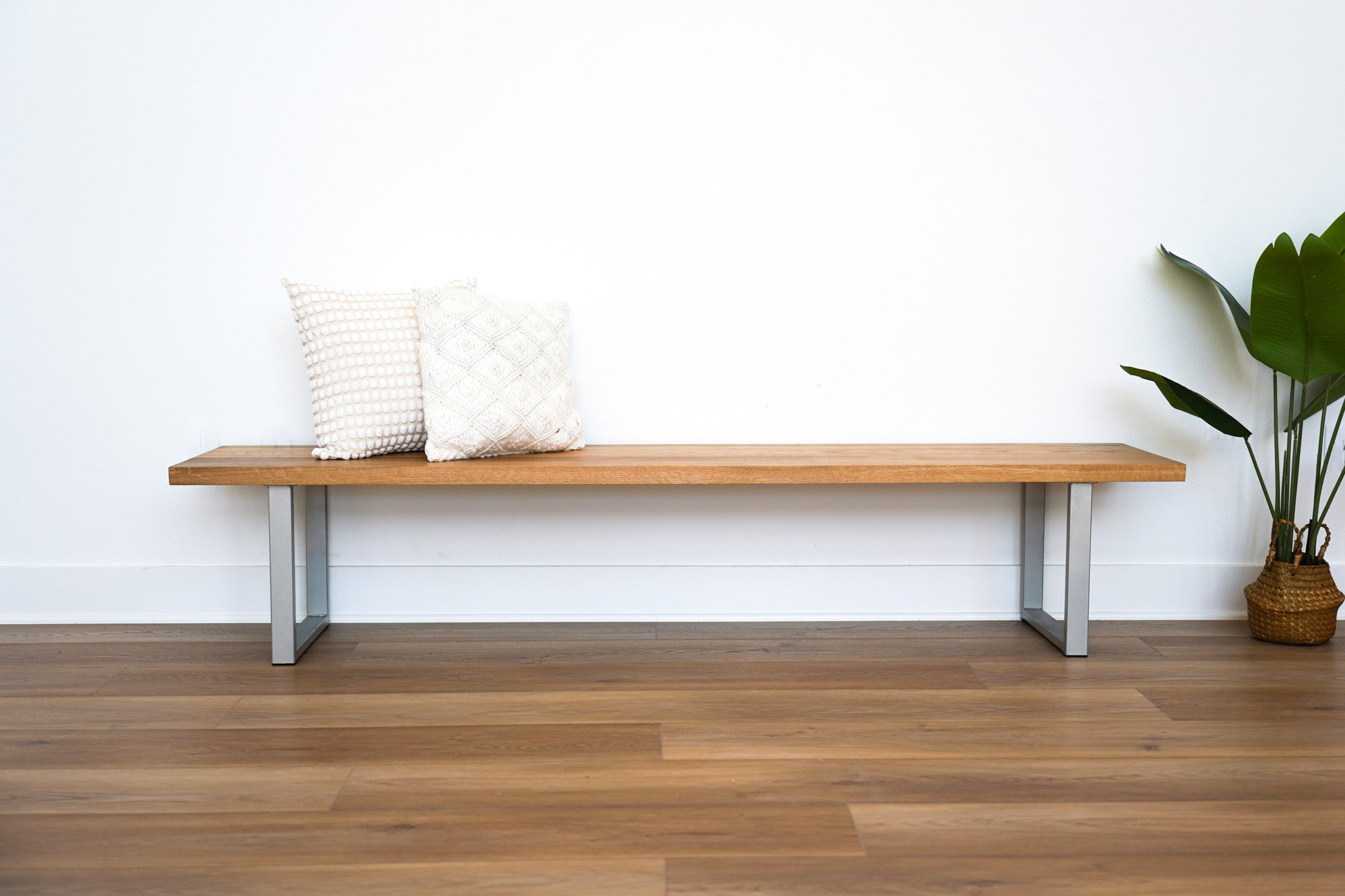 Solid White Oak Bench– Artisan Born