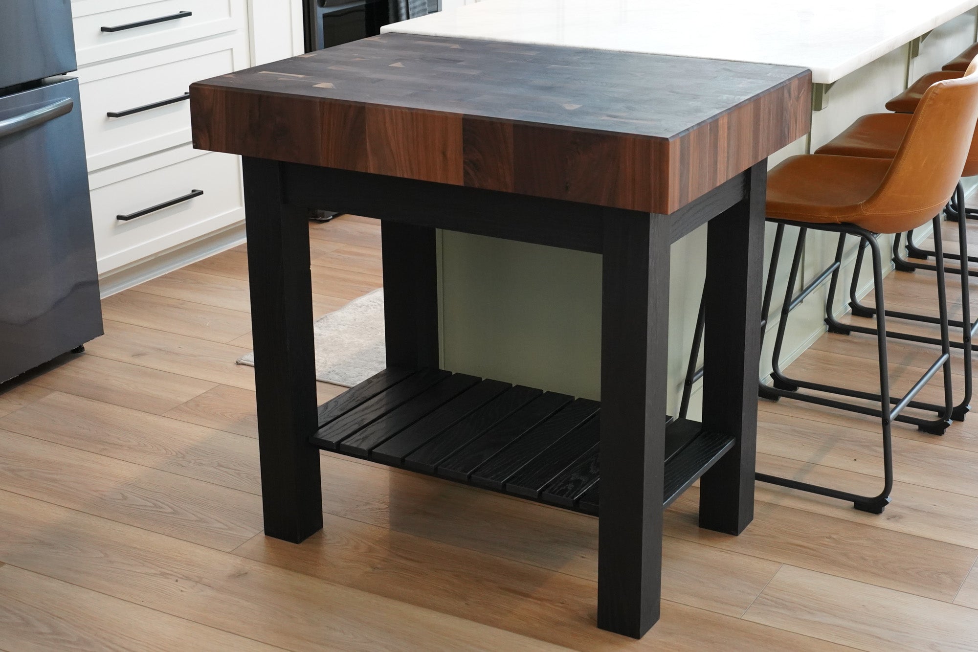 Walnut Kitchen Island Butcher Block– Artisan Born