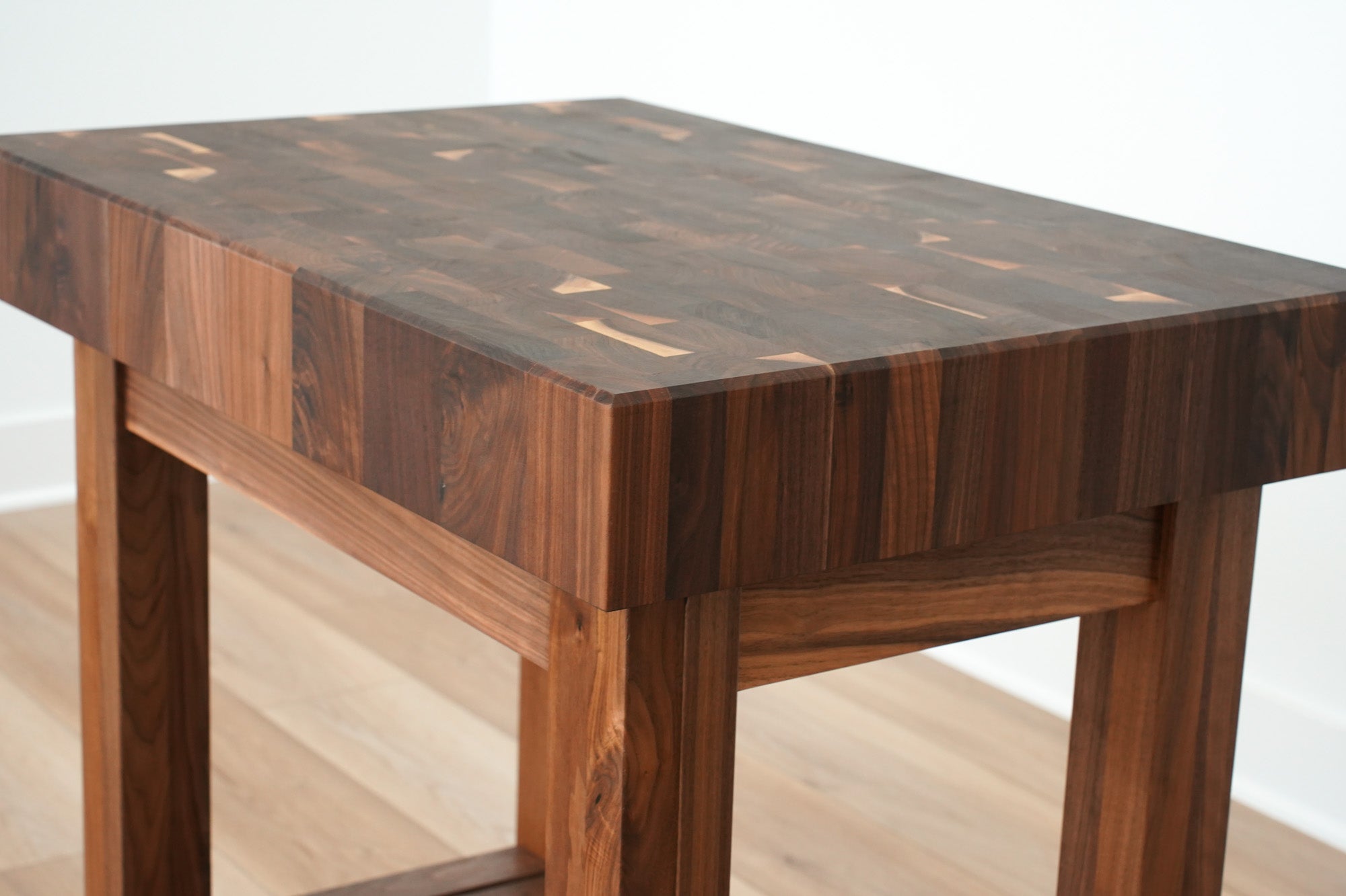 Walnut Butcher Block Kitchen Island– Artisan Born