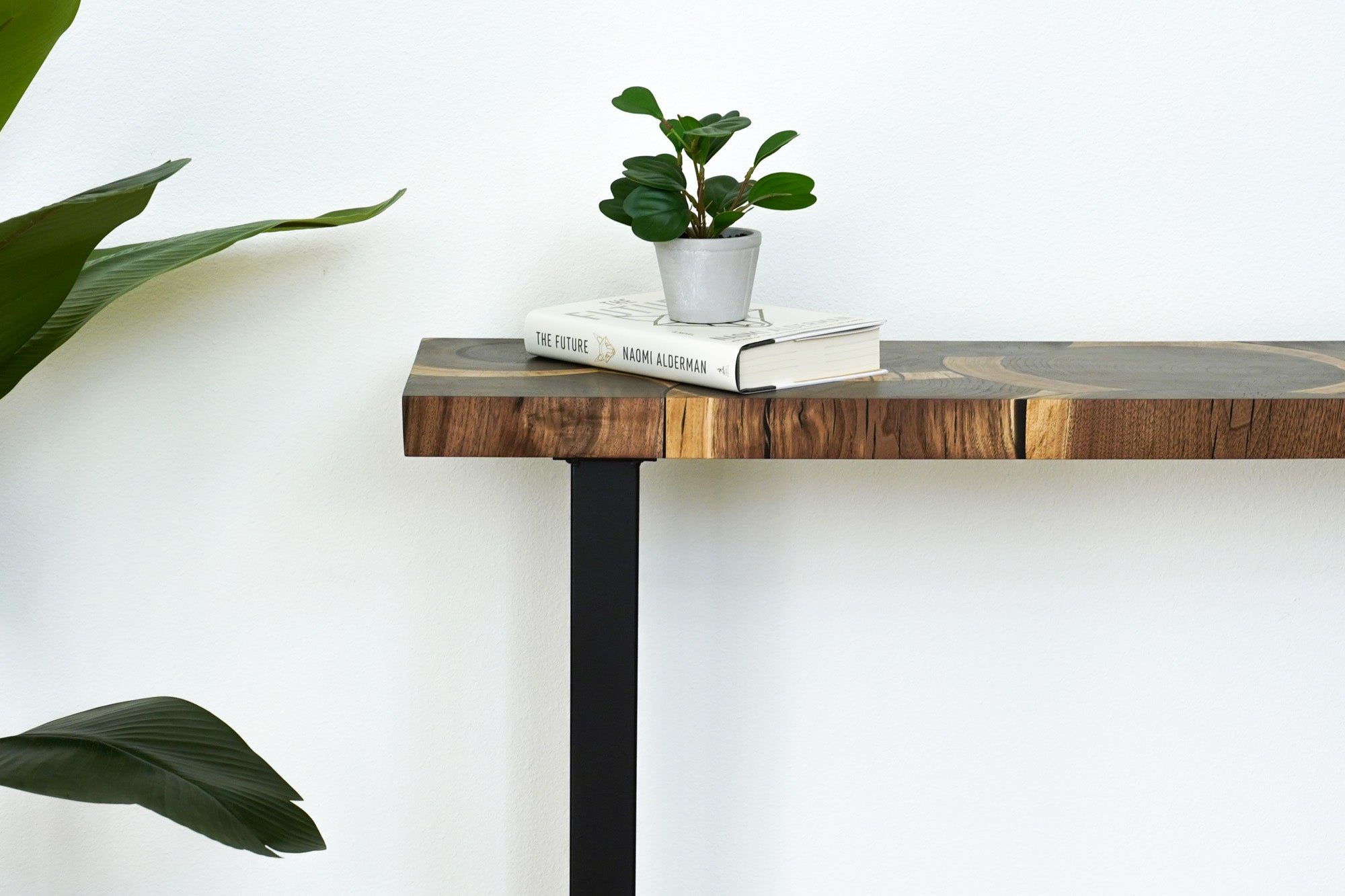 Eclipse Walnut Console Table– Artisan Born