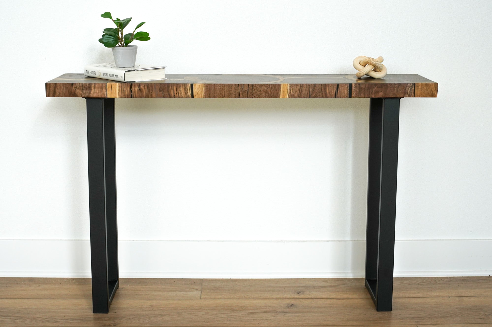 Eclipse Walnut Console Table– Artisan Born