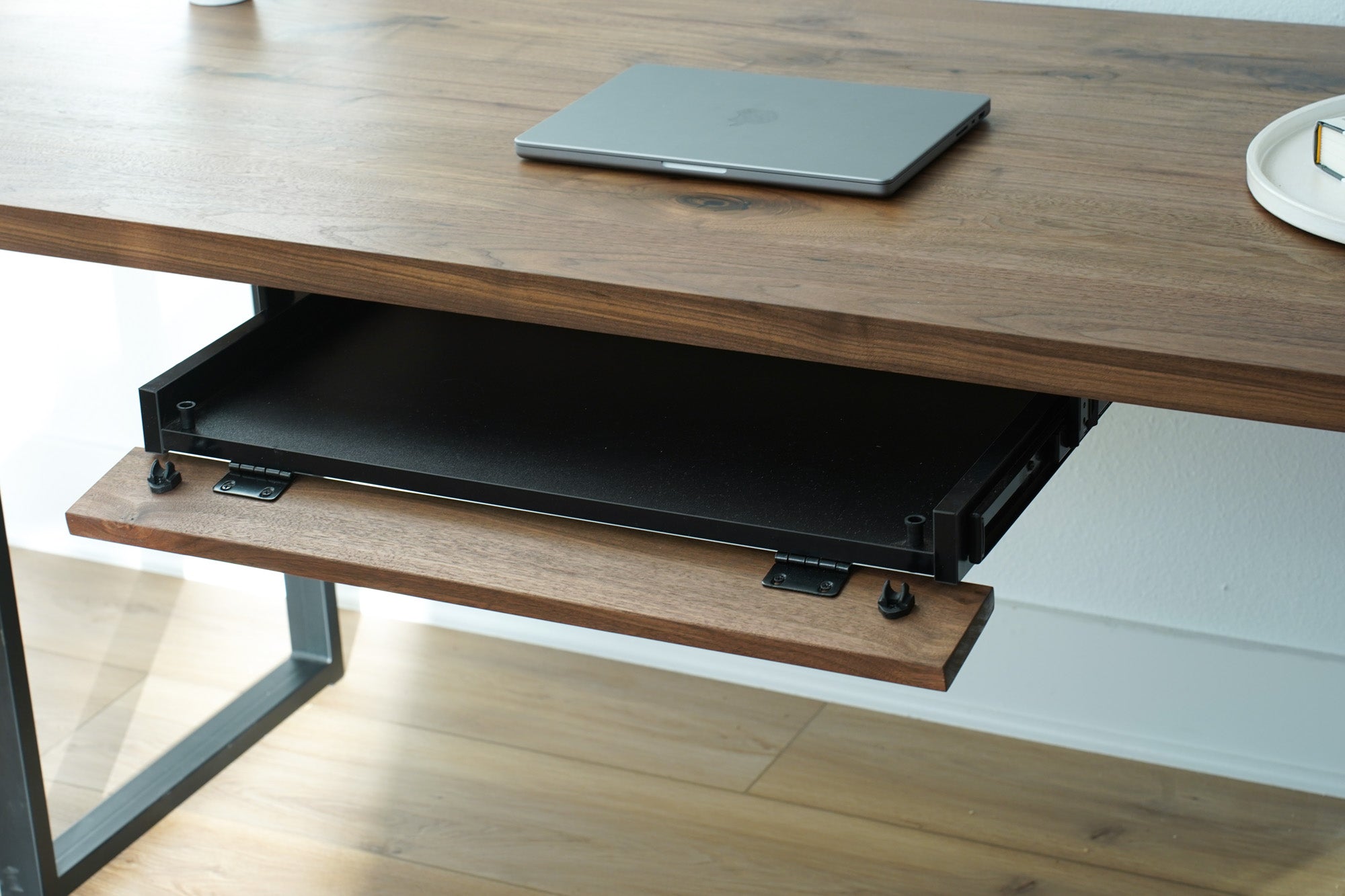 Solid Walnut Desk With Drawer– Artisan Born