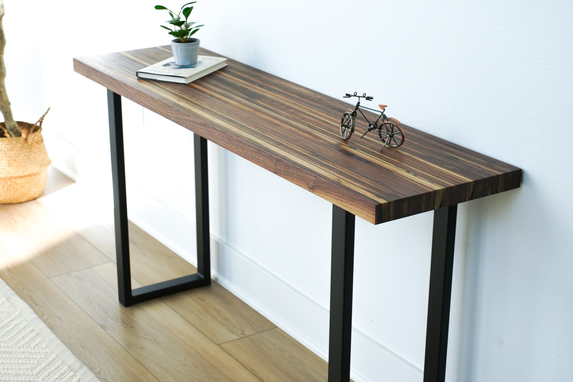 Demi Walnut Console Table– Artisan Born