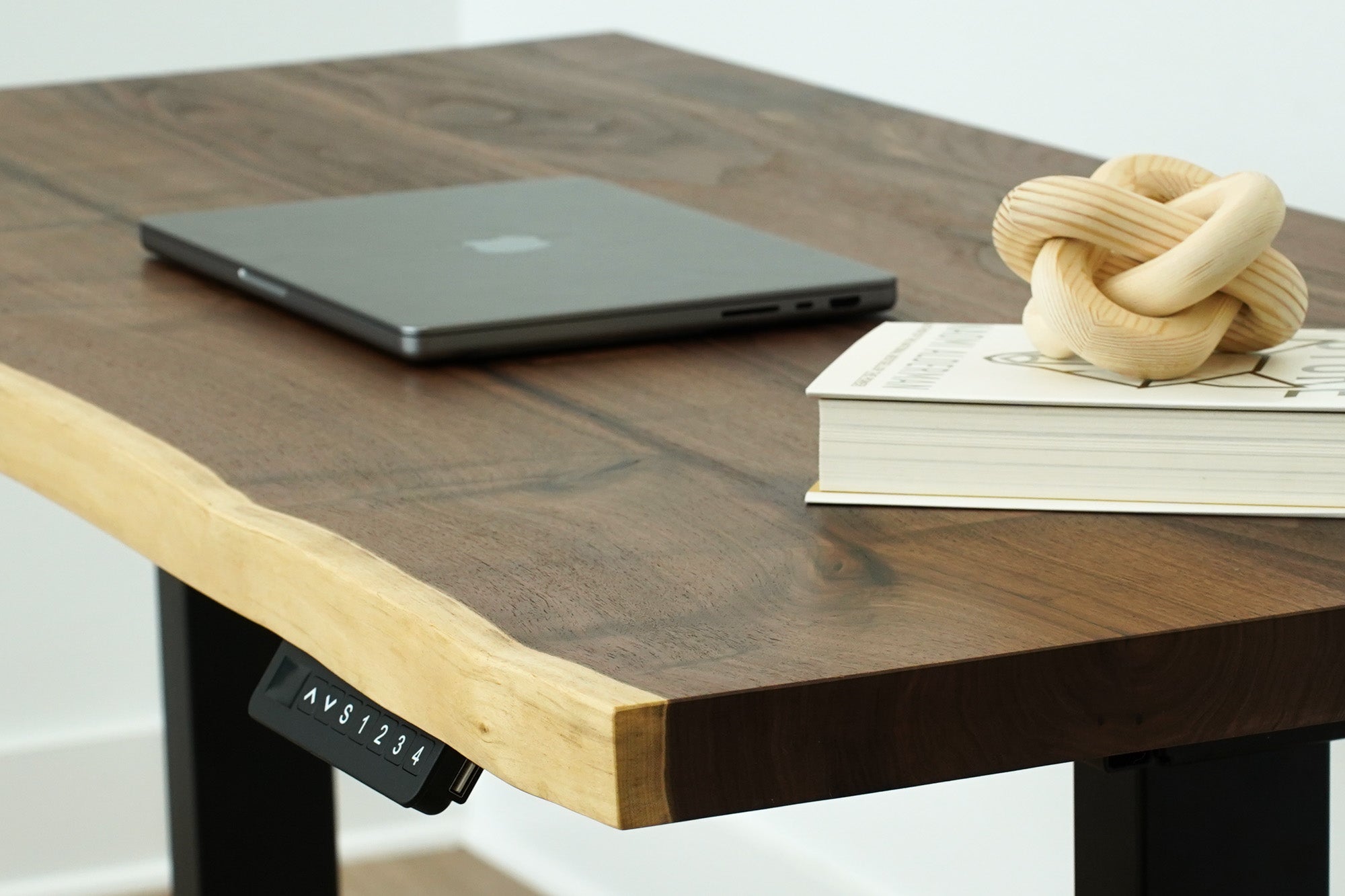 Live Edge Walnut Standing Desk– Artisan Born