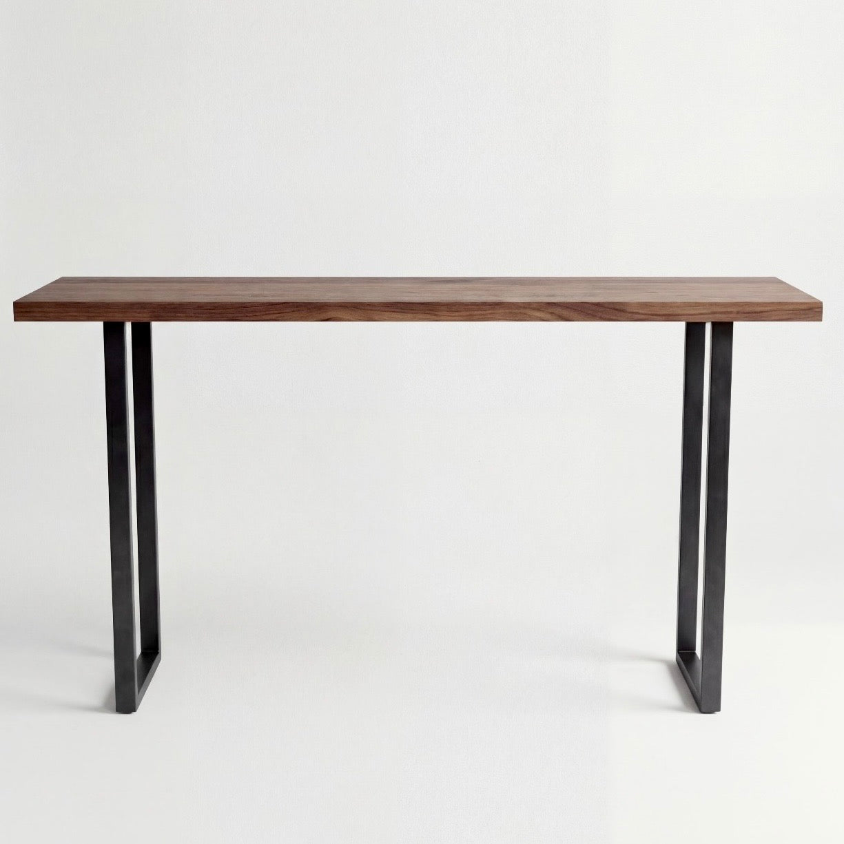 Solid Walnut Console Table – Custom Built, 100% Real Wood | Artisan Born
