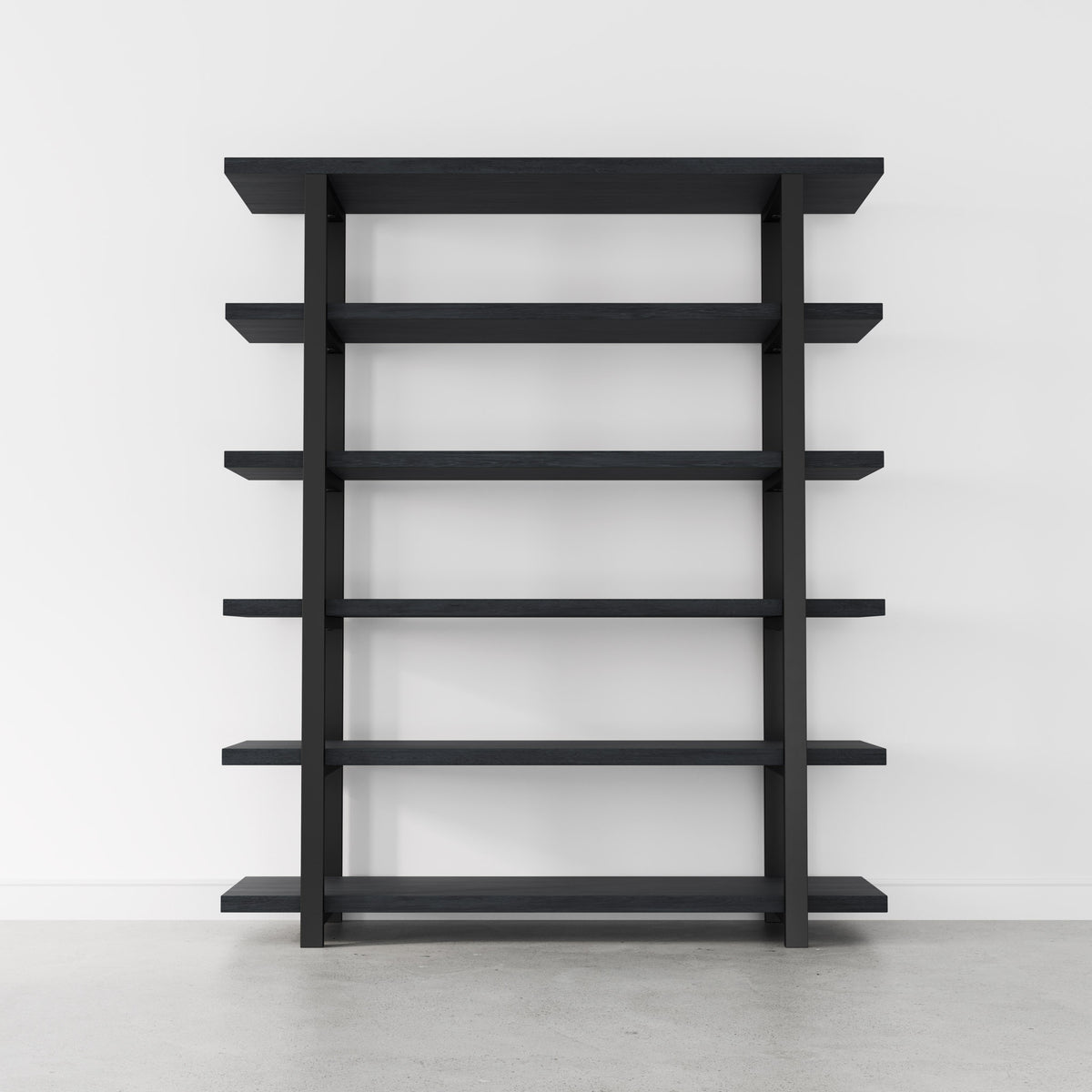 Milano Modern Black Bookshelf– Artisan Born