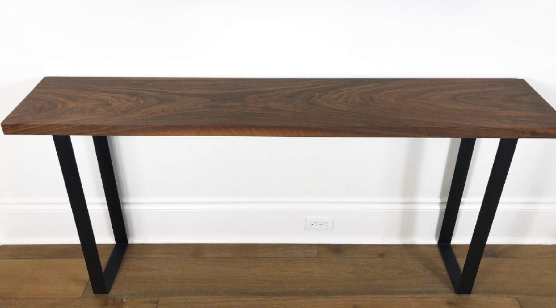 Custom Solid Wood Narrow Console Table– Artisan Born