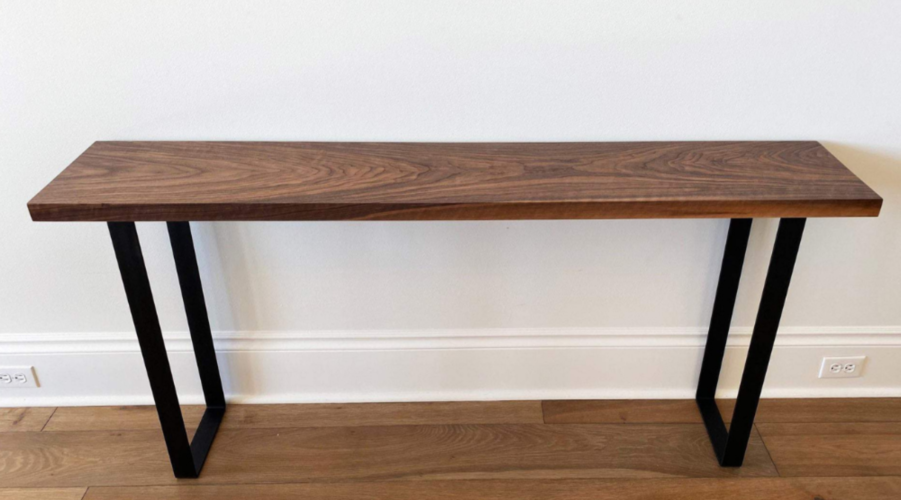 Custom Solid Wood Narrow Console Table– Artisan Born