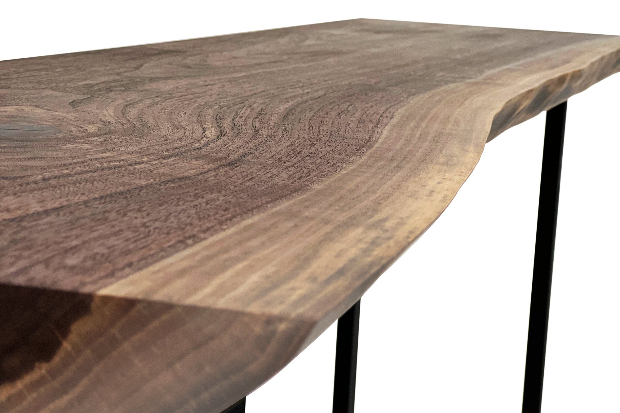 Live Edge Walnut Sofa Table– Artisan Born
