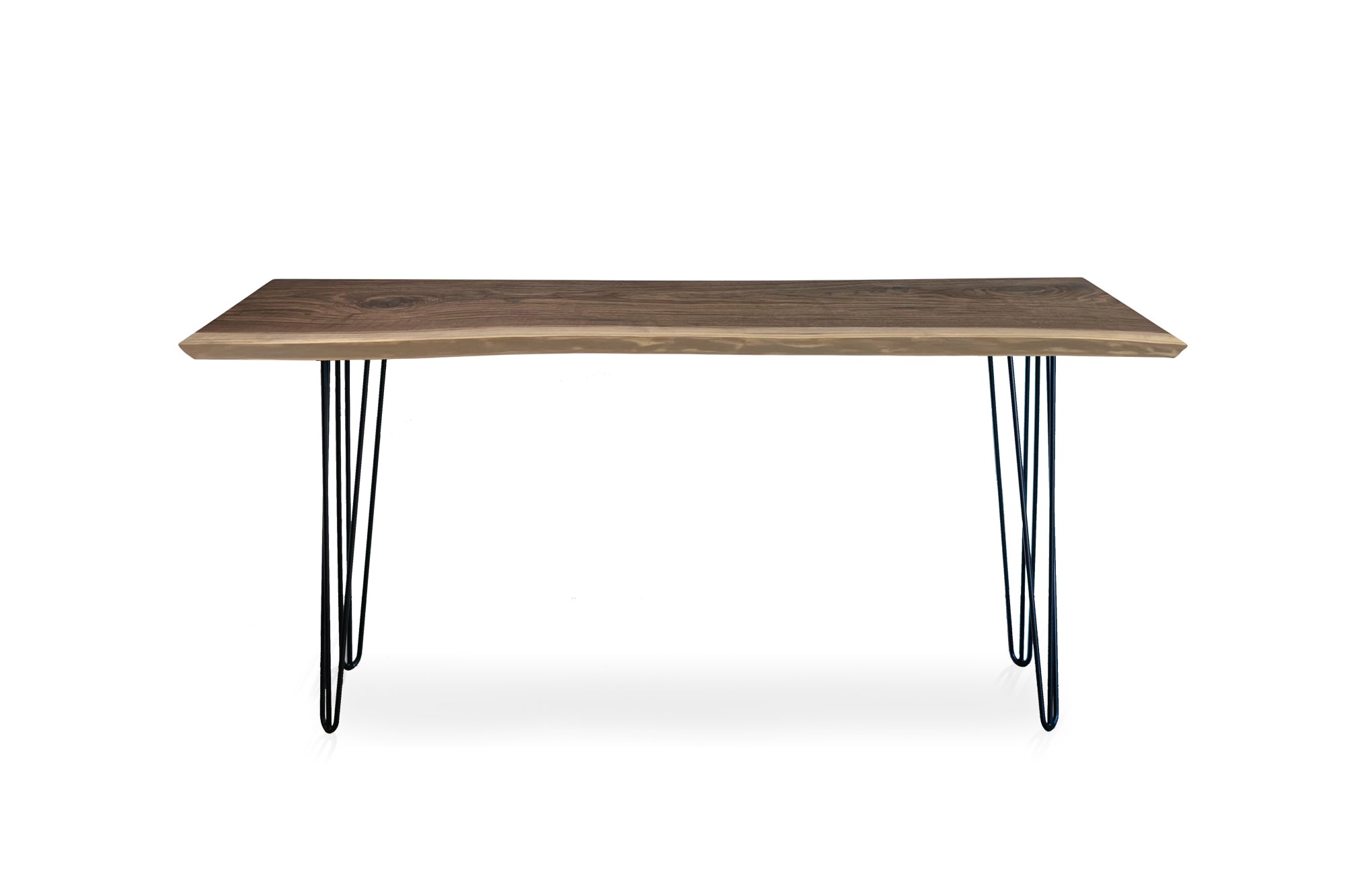 Handmade Solid Walnut Live Edge Bar Table– Artisan Born