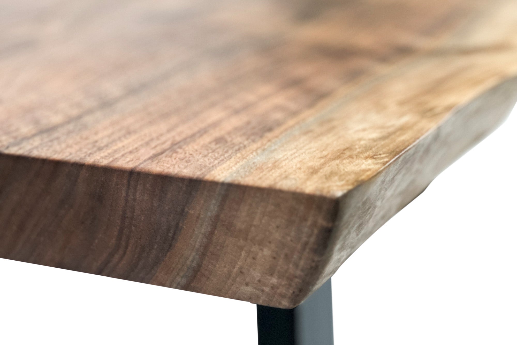 Double Live Edge Solid Walnut Coffee Table– Artisan Born