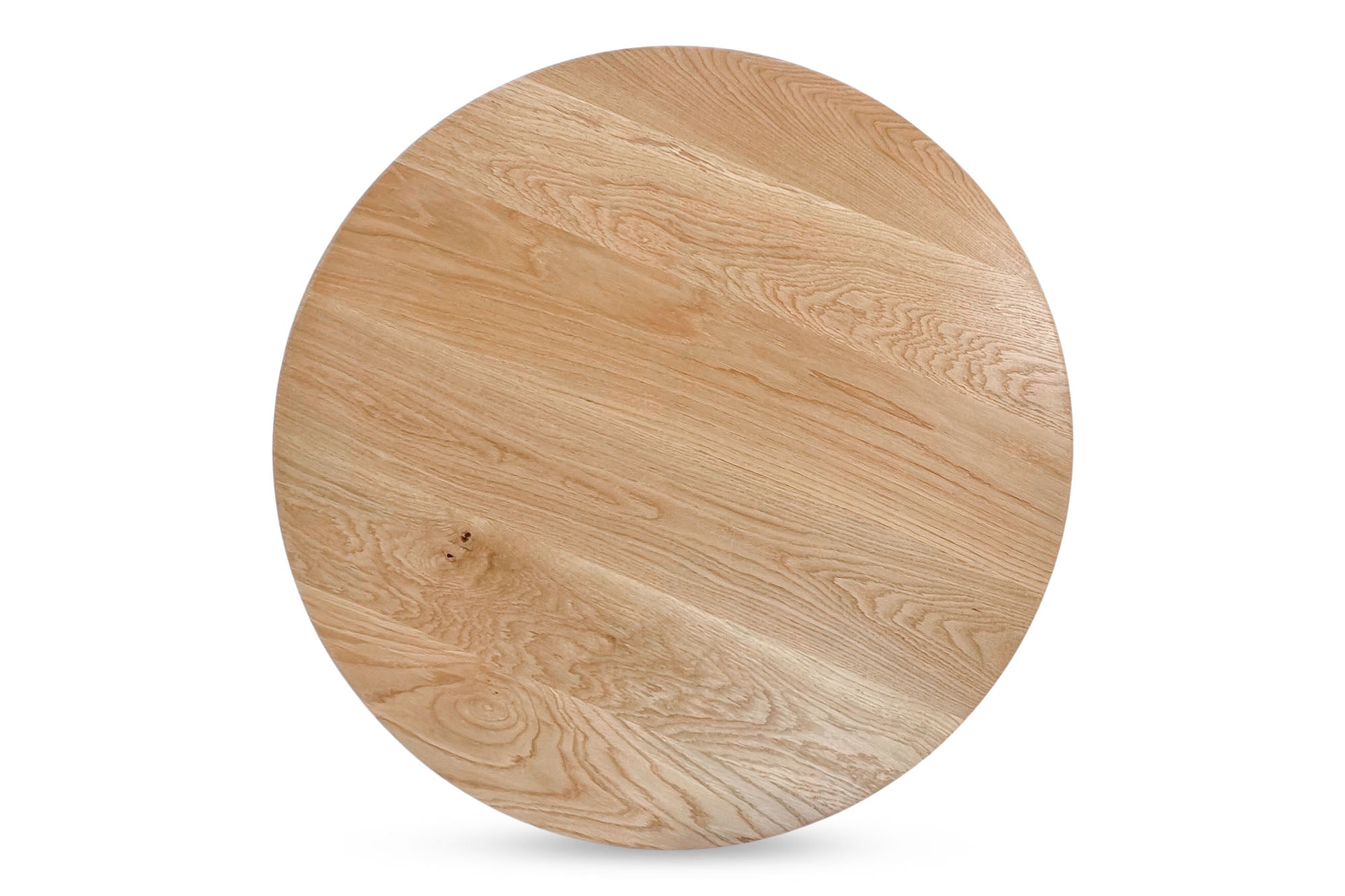Round Oak Table Top– Artisan Born