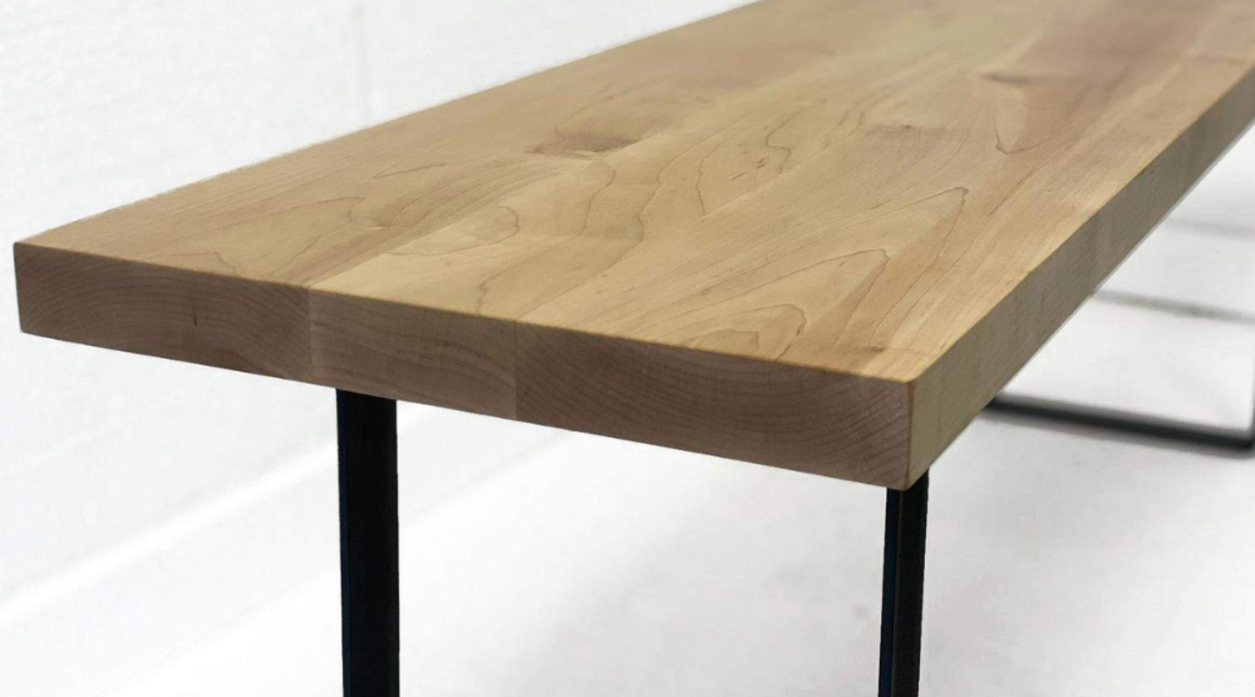 Handmade Solid Maple Bench– Artisan Born