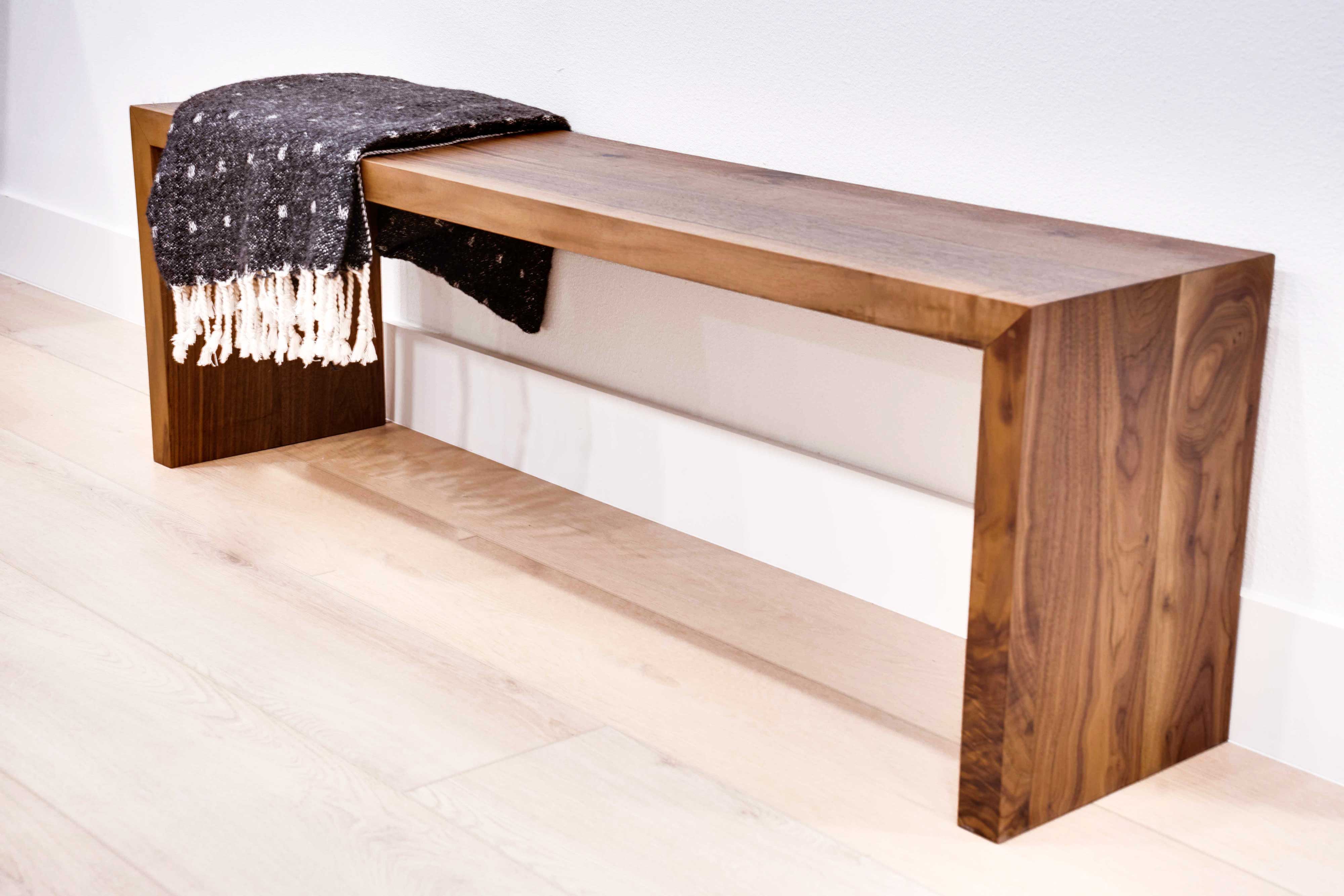 Modern Waterfall Bench– Artisan Born
